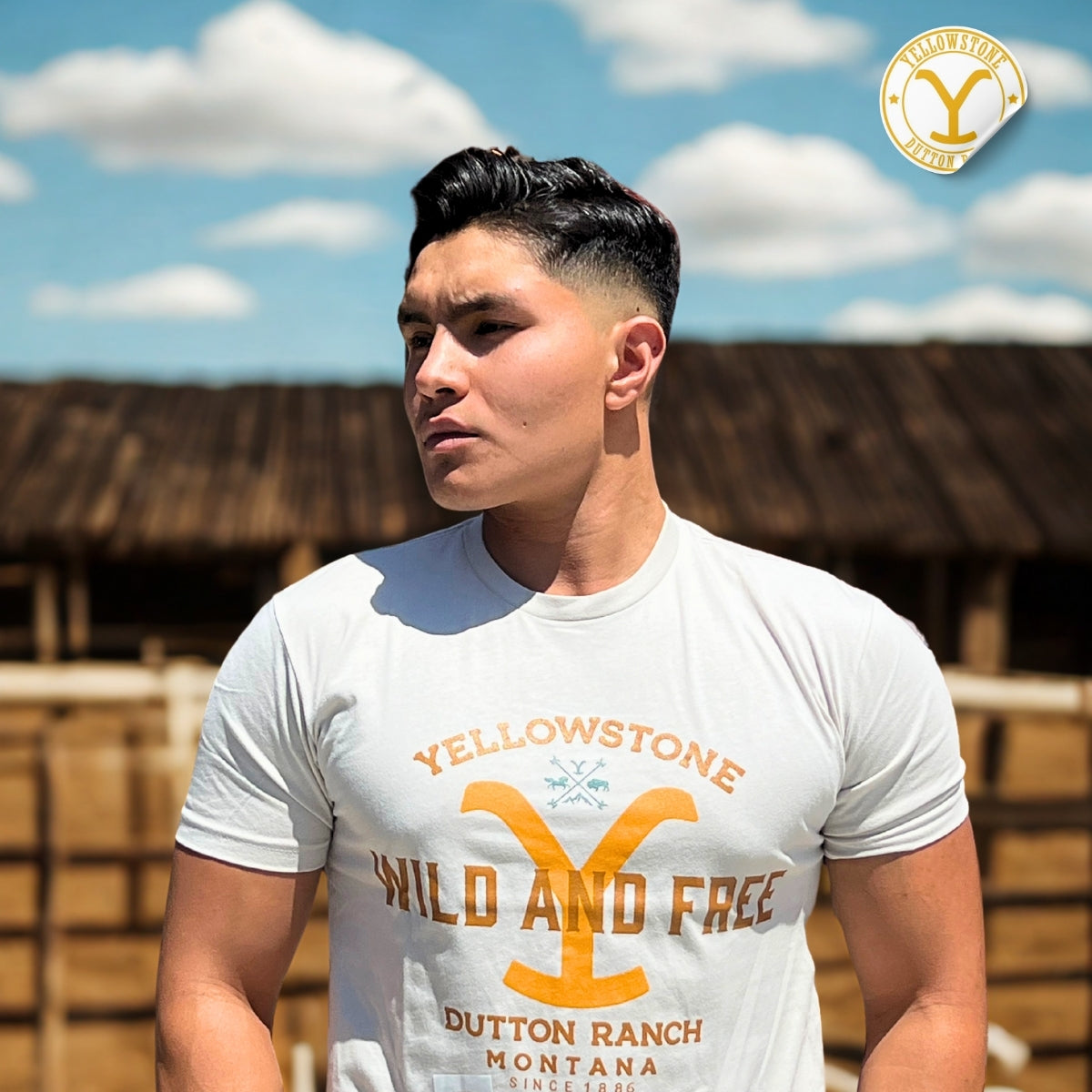 Playera Yellowstone Para Hombre Sand Ywt05 – BRONCO - Tu tienda vaquera
