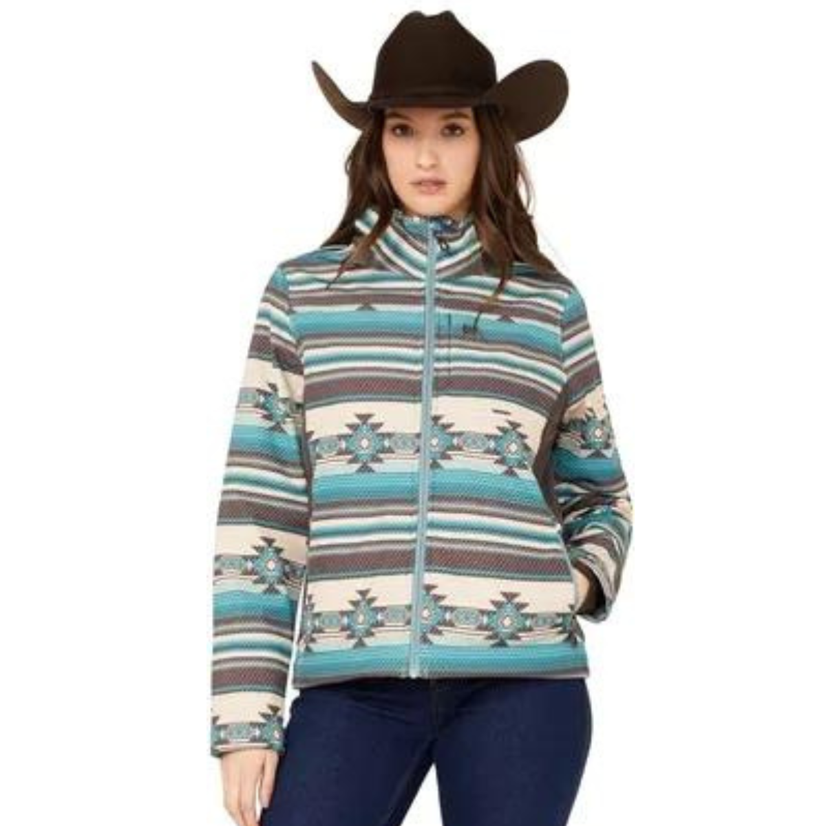 Chamarra Cinch Original Dama Verde 8001 – BRONCO - Tu tienda vaquera